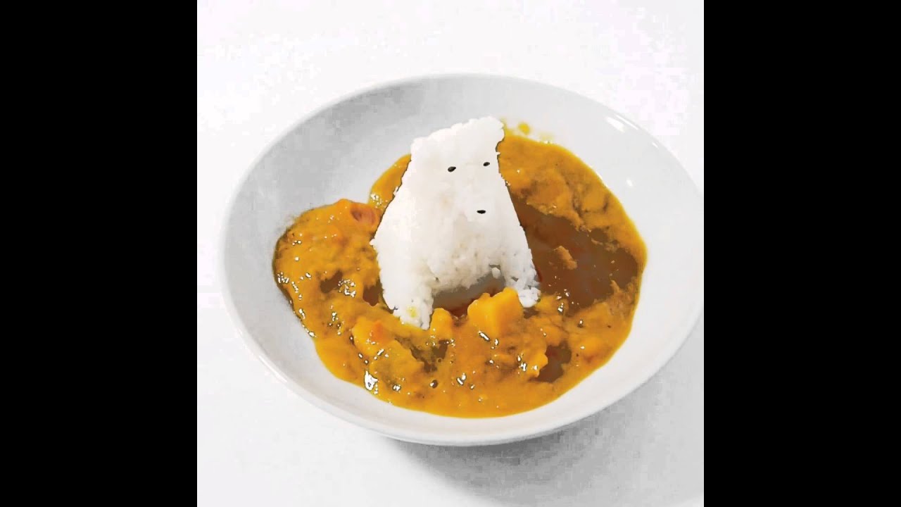Bear Japanese curry rice - YouTube