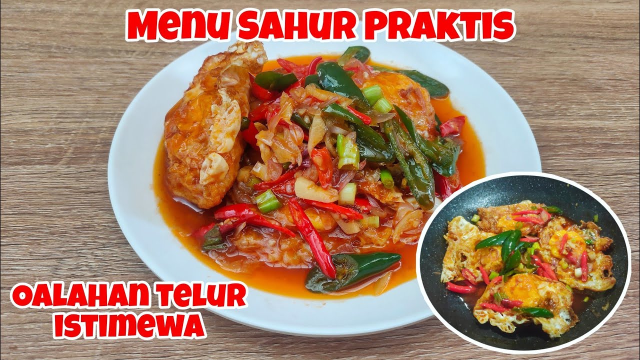 MASAK SAT SET ANTI RIBET‼️TELUR CEPLOK SAUS TIRAM | OLAHAN TELUR ENAK ...
