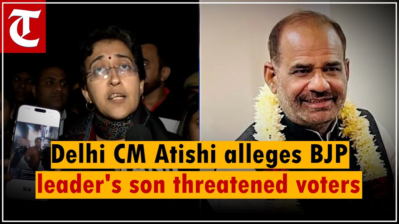 Delhi polls: CM Atishi alleges interference by Ramesh Bidhuri's son in ...
