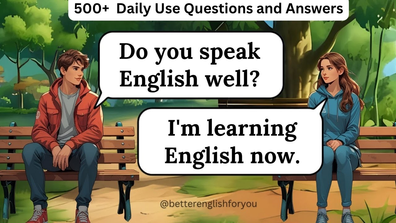 500+ Common Questions and Answers in English | Improve English Speaking ...