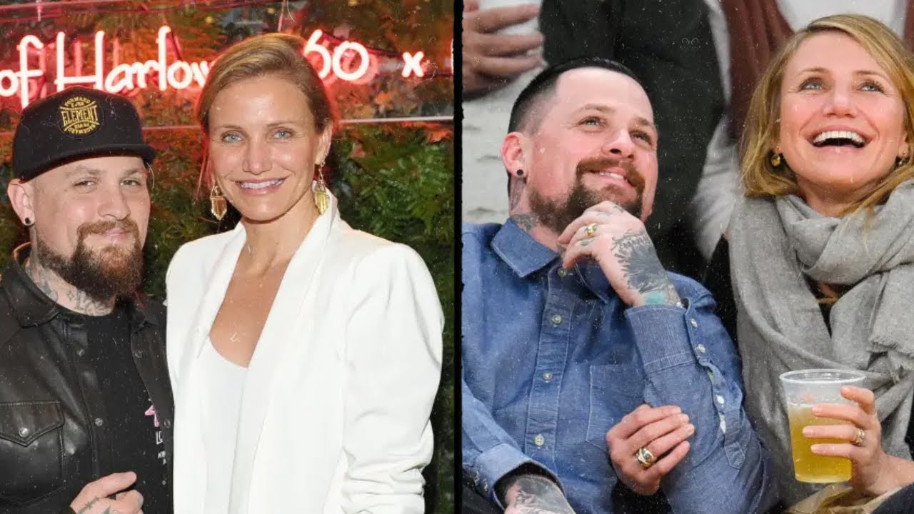Cameron Diaz & Benji Madden Seen with Raddix & Newborn Cardinal on Rare ...