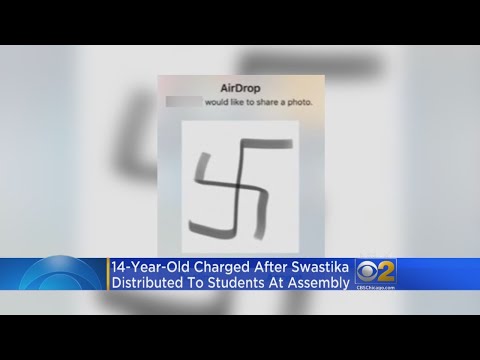 14-Year-Old Charged With Sending Swastika Image To Students
