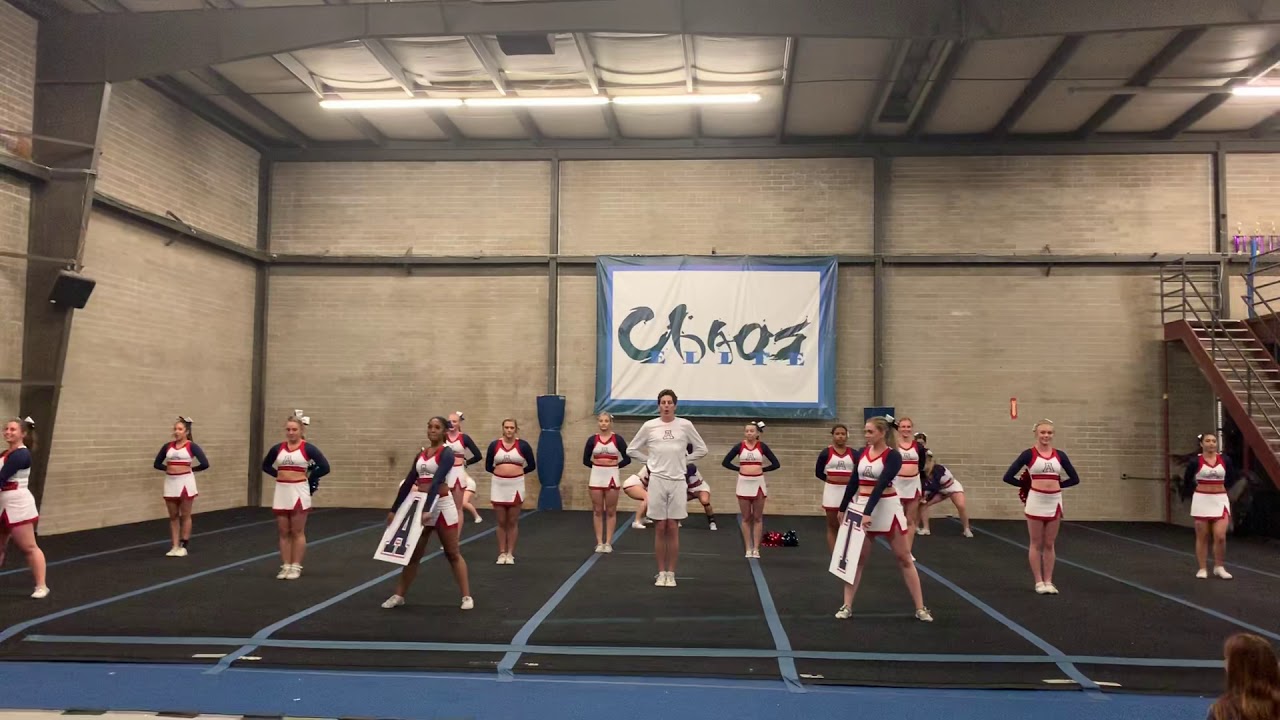 University of Arizona Club Cheerleading Team Showcase - YouTube