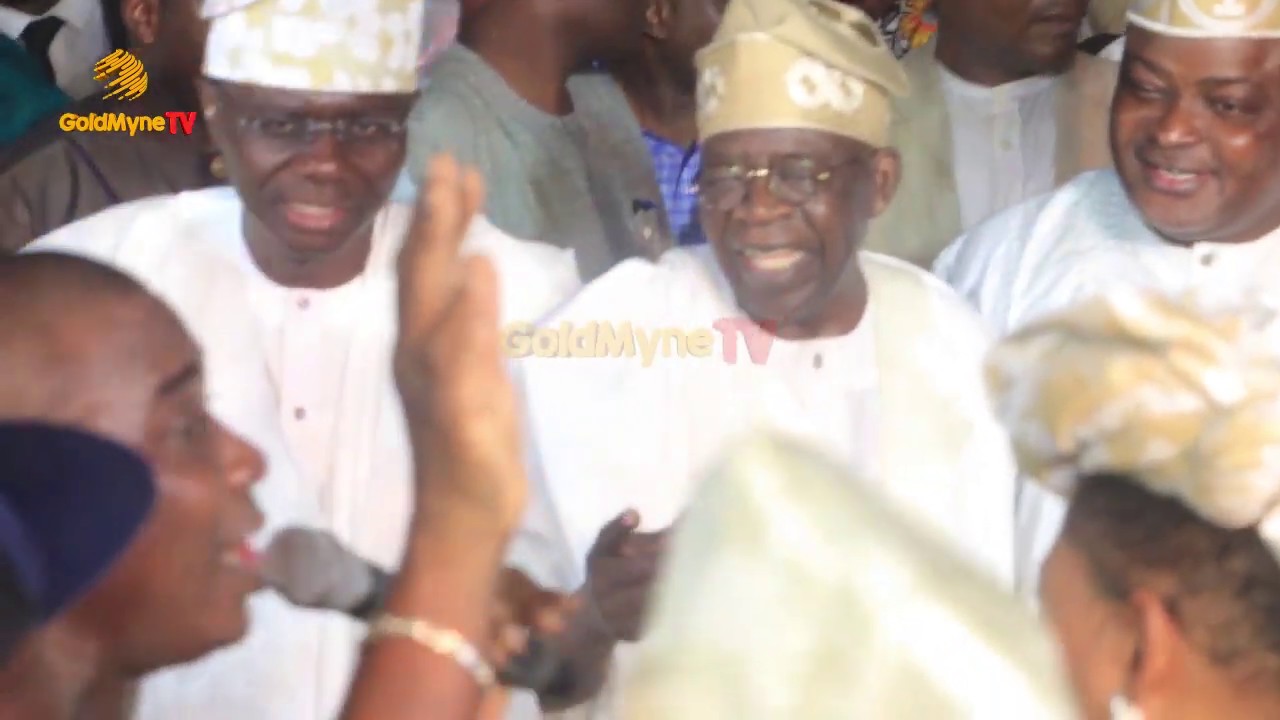 K1 DE ULTIMATE DAZED ASIWAJU BOLA TINUBU AT RASAK OKOYA'S 80TH BIRTHDAY ...