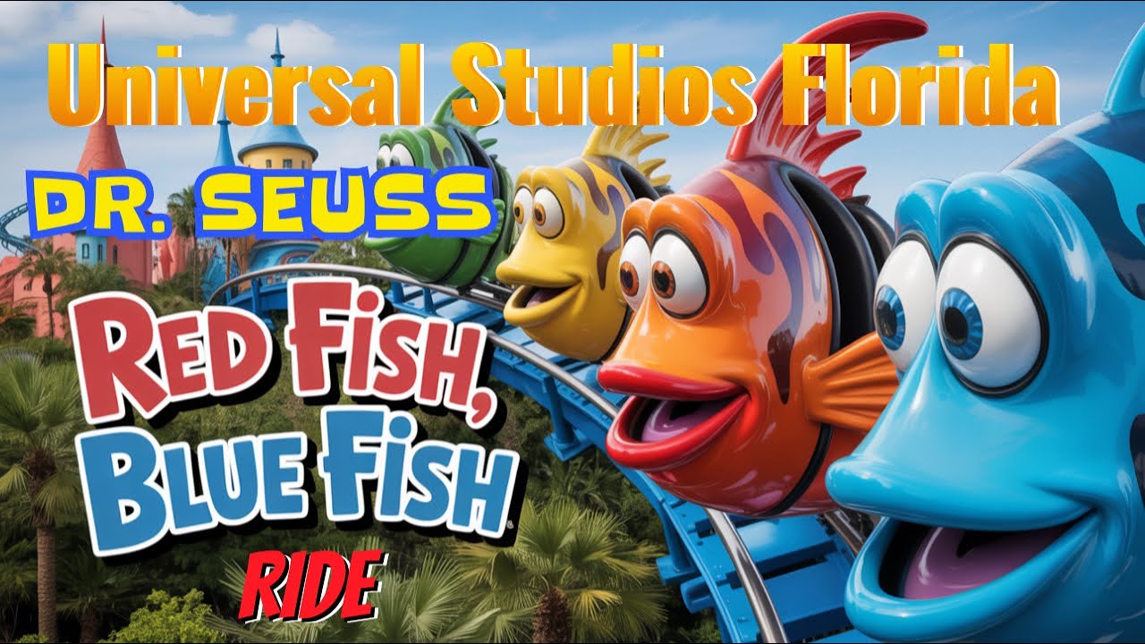 One Fish, Two Fish, Red Fish, Blue Fish Ride At Islands Of Adventure ...