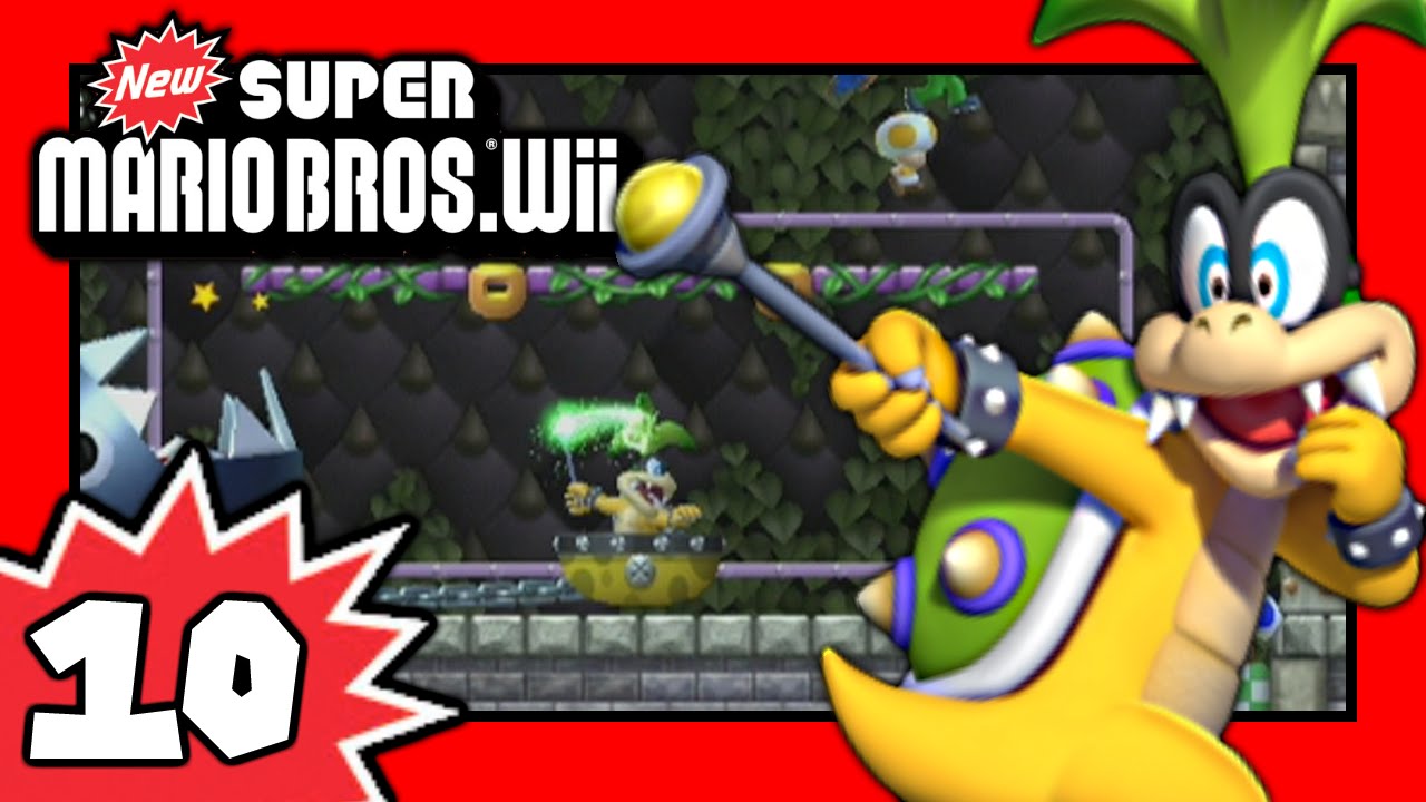 New Super Mario Bros. Wii | #10 - "Big ol' Dip!" (4-Player) - YouTube