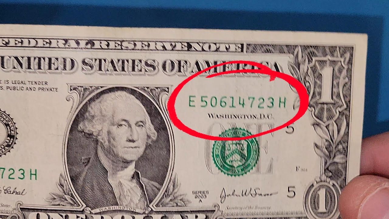 BROKEN LADDER Serial Number Found! Search for Bills Worth Money - YouTube
