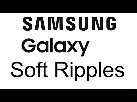 Soft Ripples - Samsung Galaxy OneUI 7.0 (Calm) Ringtone/Alarm Tone