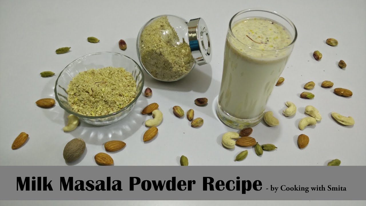 Milk Masala Powder Recipe in Hindi by Cooking with Smita - Masala Milk ...