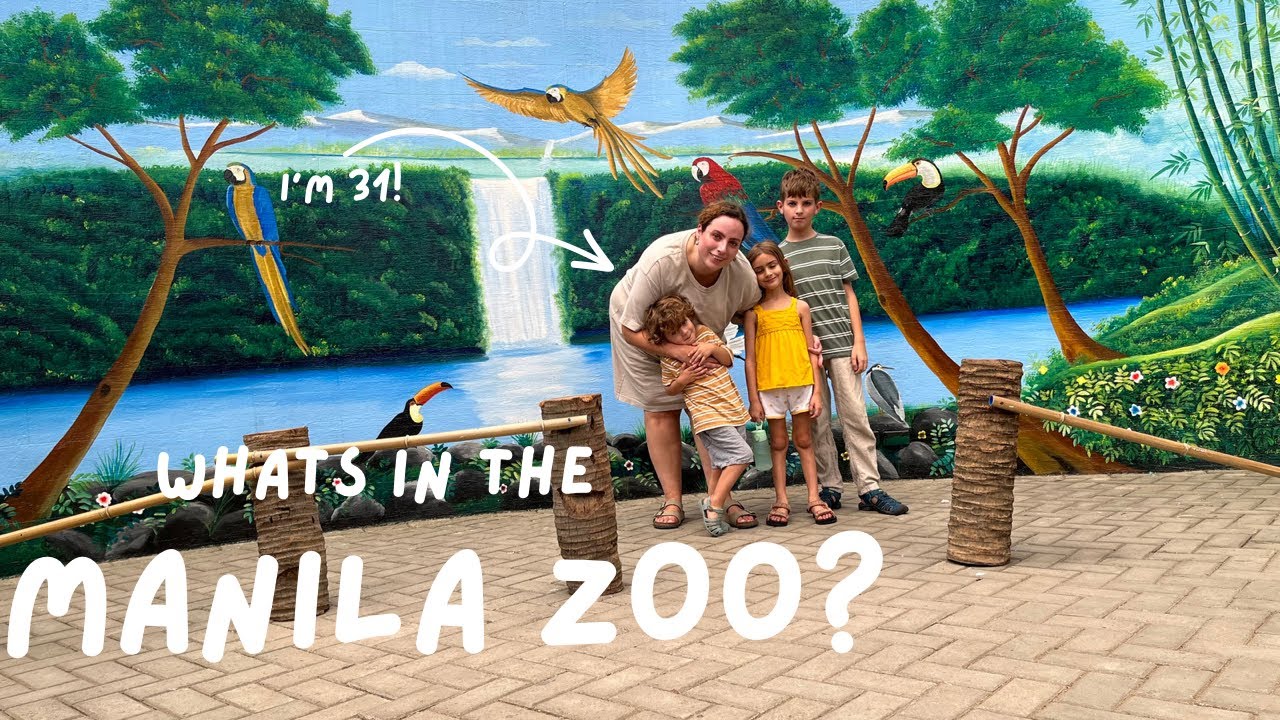 FAMILIES FIRST VISIT TO MANILA ZOO IN THE PHILIPPINES - YouTube