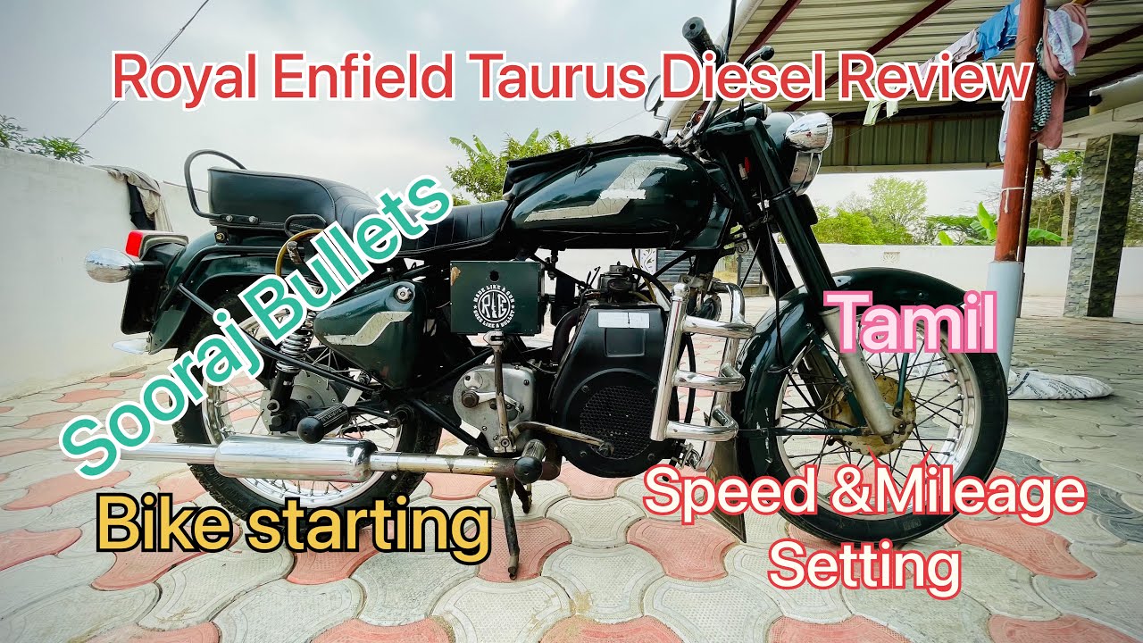 Royal Enfield Taurus Diesel Bullet/1996 Model/Speed&Mileage Setting ...