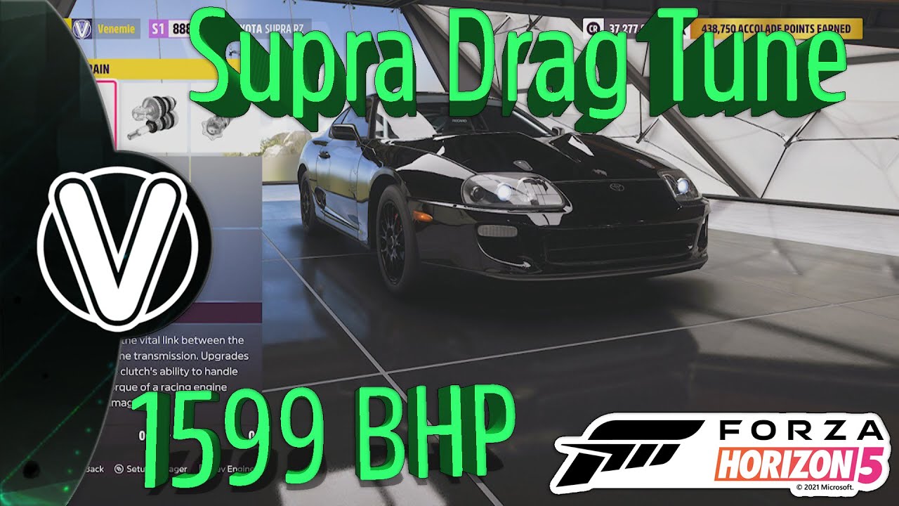 Forza Horizon 5 | Supra Drag 1599 BHP Build *Toyota Supra RZ* (Forza ...