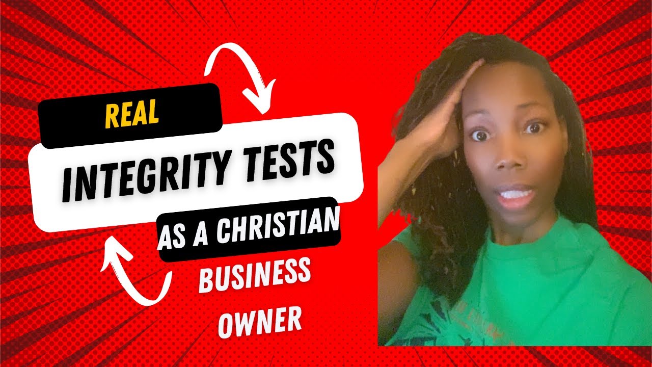 Integrity Tests as a Business Owner - YouTube