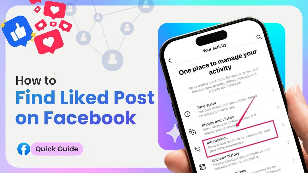 👍 How to Find Liked Posts on Facebook 2024 [Quick Guide] - YouTube