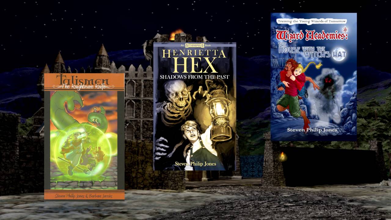 Steve Jones books commercial - YouTube