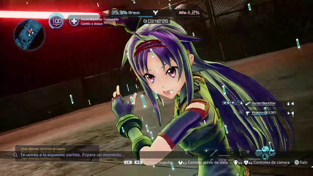 SAO Fatal Bullet | Multijugador PvP (Batalla de Héroes) Batalla Épica ...