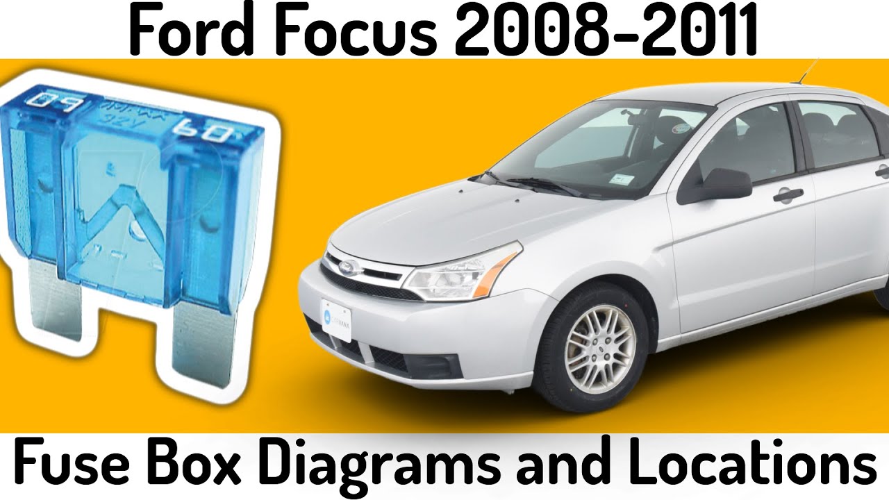 Ford Focus (2008-2011) Fuse Box Diagrams and Fuse Panel Locations - YouTube