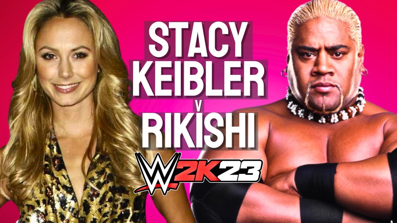 💥 WWE 2K23 l Stacy Keibler v Rikishi - No Holds Barred 💥 - YouTube
