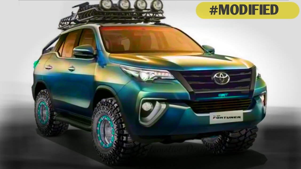 2021 Next-Gen Toyota Fortuner Car Modifications||Ranking Models Off ...