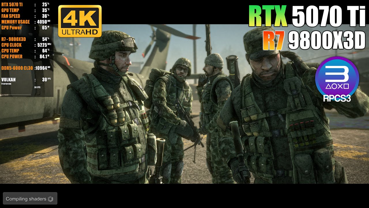Battlefield Bad Company 1 PC Gameplay | RPCS3 Emulator 2025 | RTX 5070 ...