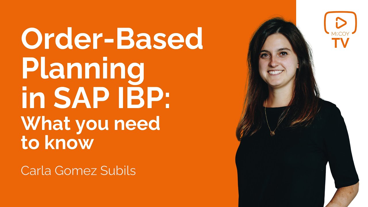 Order-Based Planning in SAP IBP: What you need to know - YouTube
