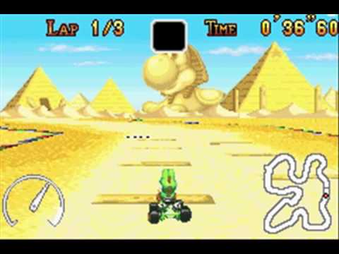 Mario Kart: Super Circuit Yoshi Desert - YouTube