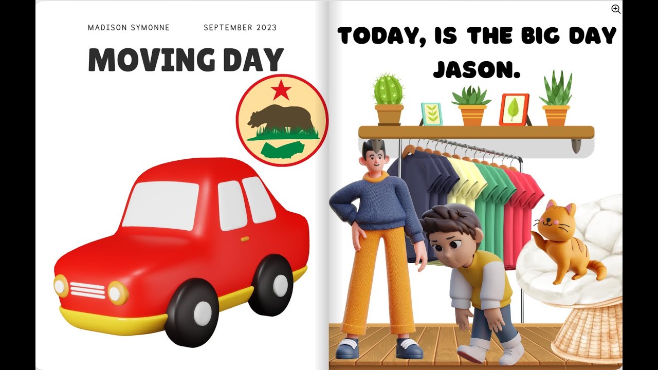 Moving Day Short Story created with @canva #readaloud #familyfriendly ...