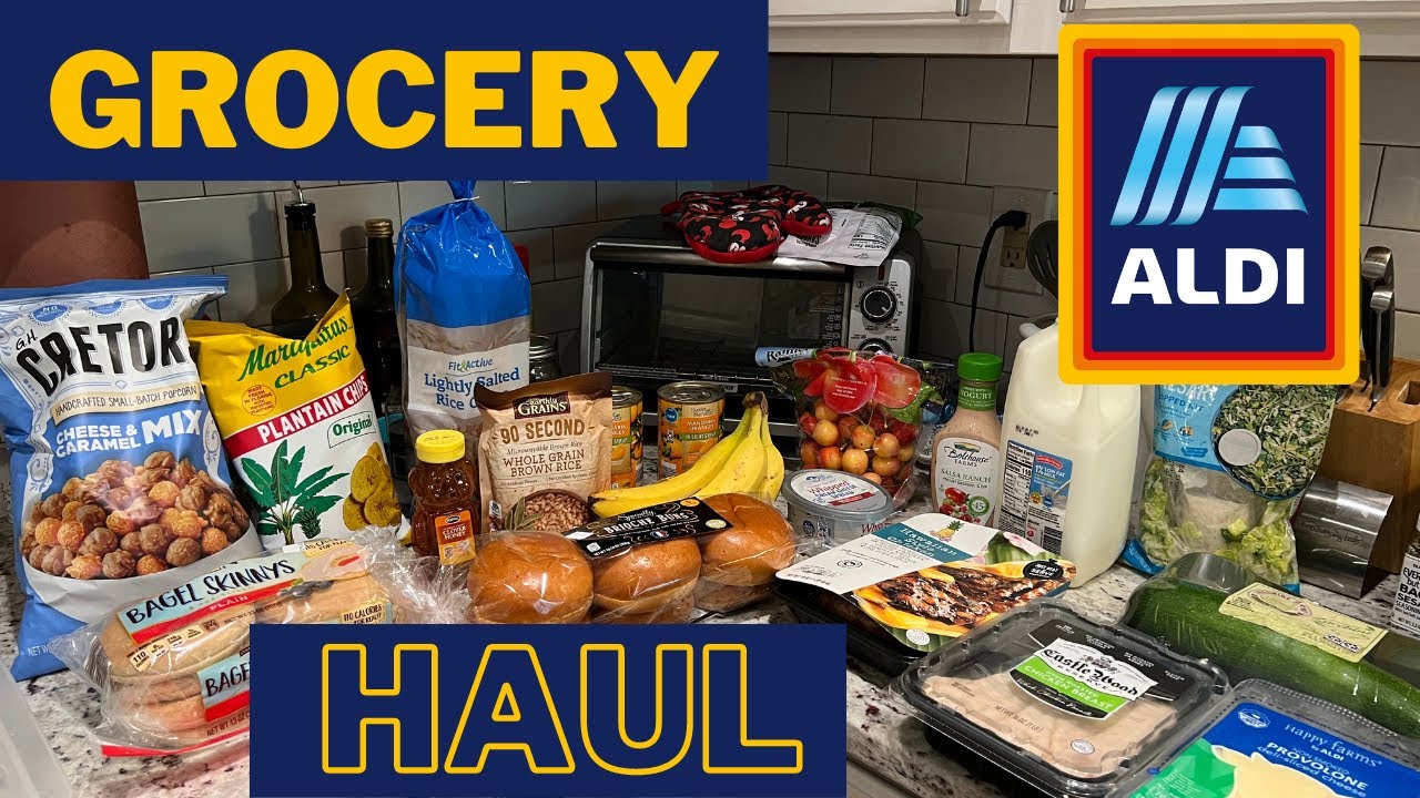 Aldi Weekly Grocery Haul | Aldi Finds and Fun Snacks - YouTube