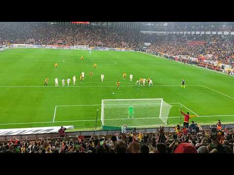 Cherif Ndiaye golü goztepe gs maçı tribünden çekim