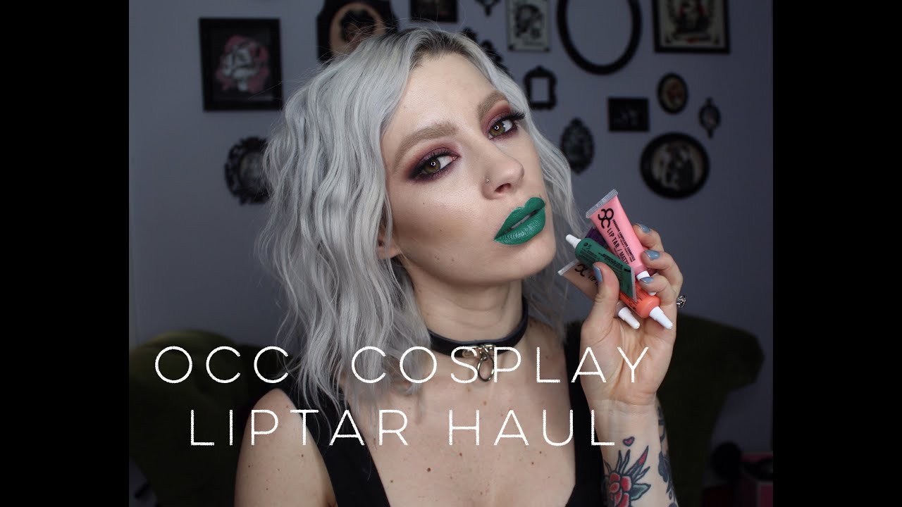 OCC Cosmetics Cosplay Liptar Collection | Swatches and Review - YouTube