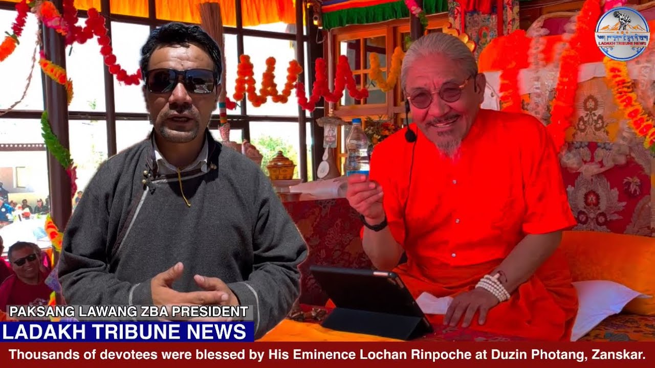 Thousands of devotees were blessed by His Eminence Lochan Rinpoche at ...