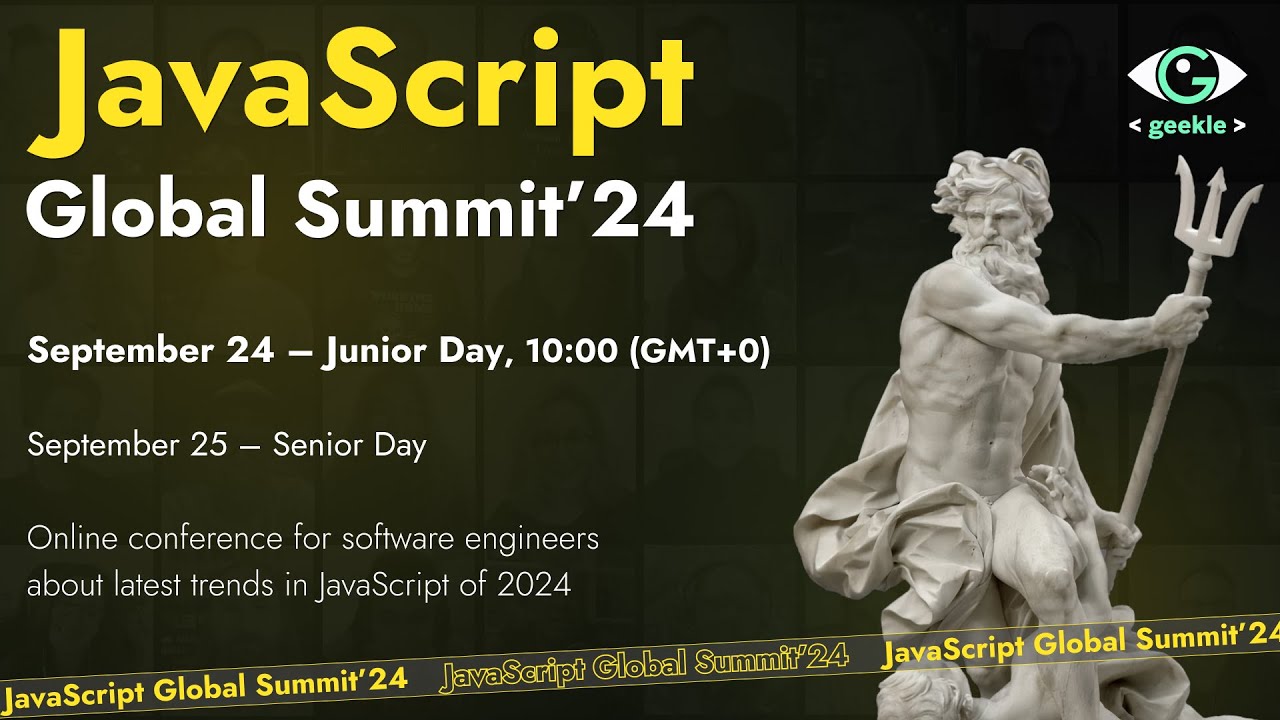 JavaScript Global Summit'24 – Junior Day - YouTube