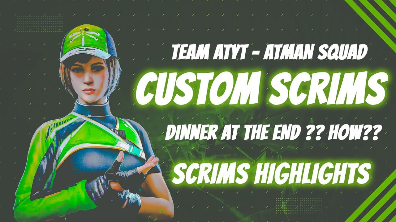 Custom scrims - Dinner at end I scrims highlights #bgmi # ...