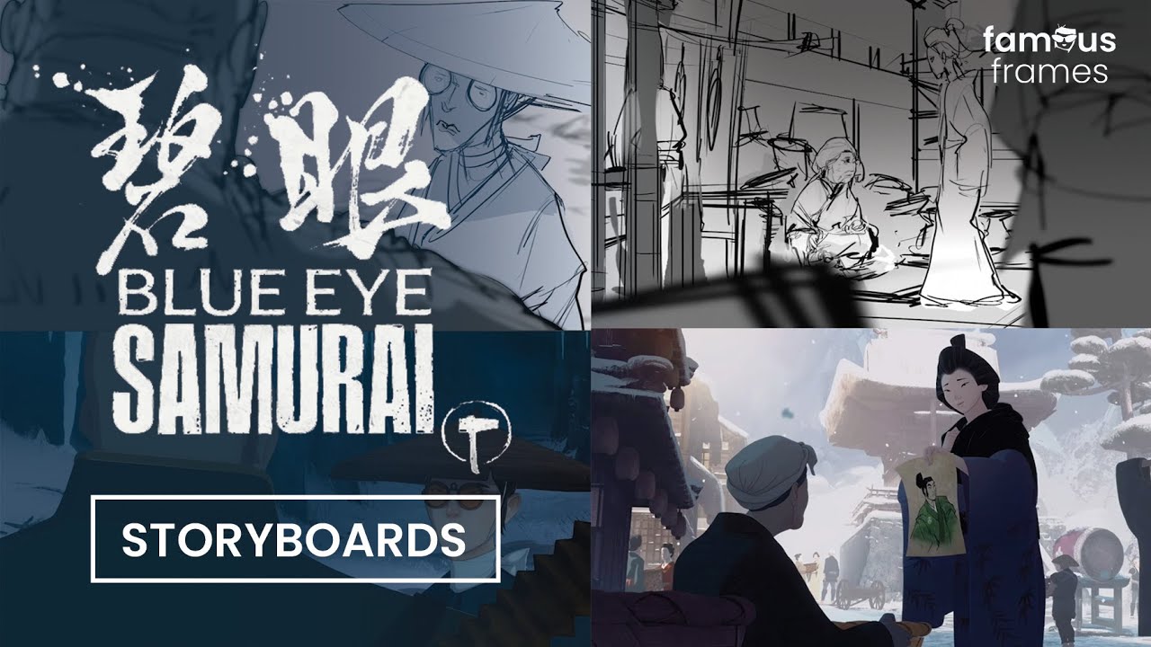 Blue Eye Samurai Storyboards | Famous Frames - YouTube