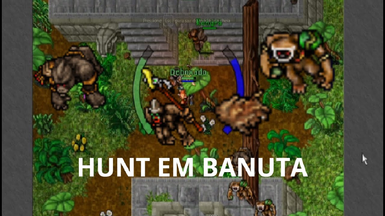 HUNT EM BANUTA - FARMANDO NO APE FUR - YouTube