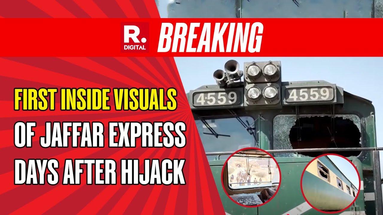 LIVE: Pakistan Army Takes Journalists To Jaffar Express That Was ...