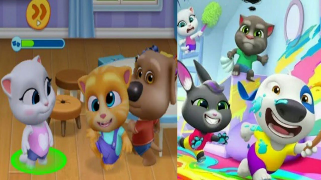 Master of Trash 🐶 NEW CARTOON 🐶 Talking Tom Shorts (S5 Episode 3 ...