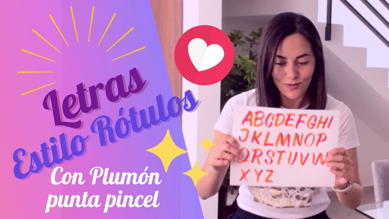 Letras estilo Rótulos! Lettering y Caligrafía - YouTube
