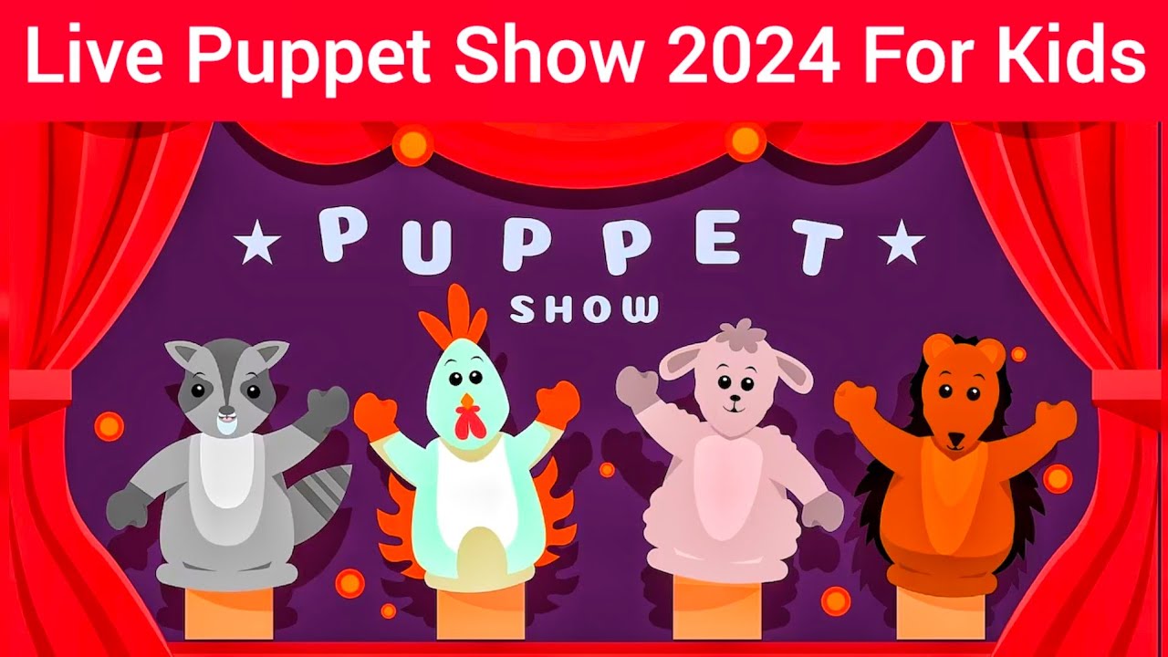 Puppet Show Live 2024 for Kids - YouTube