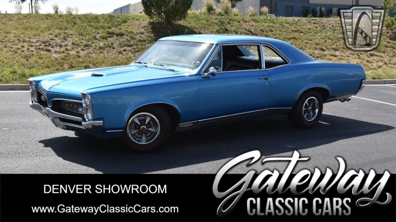 1825-DEN 1967 Pontiac GTO Gateway Classic Cars of Denver - YouTube