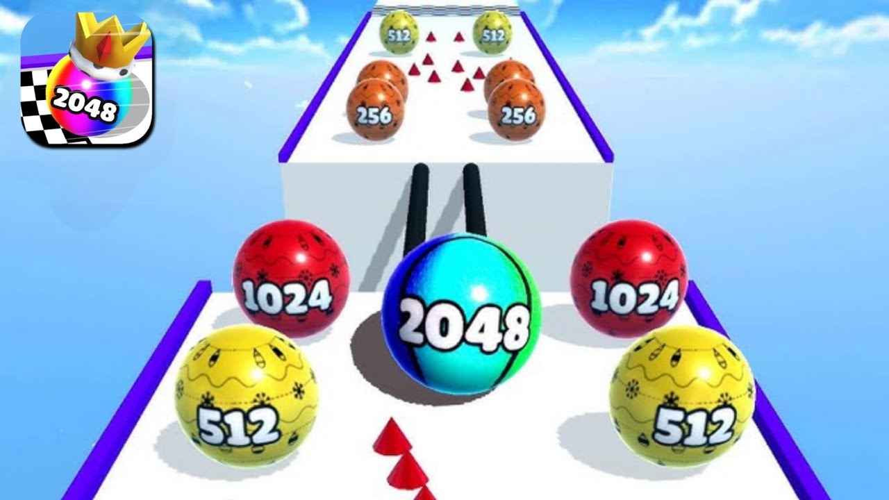 Ball Merge 2048 - All Levels Ball Gameplay Android, iOS ( Level 109-116 ...