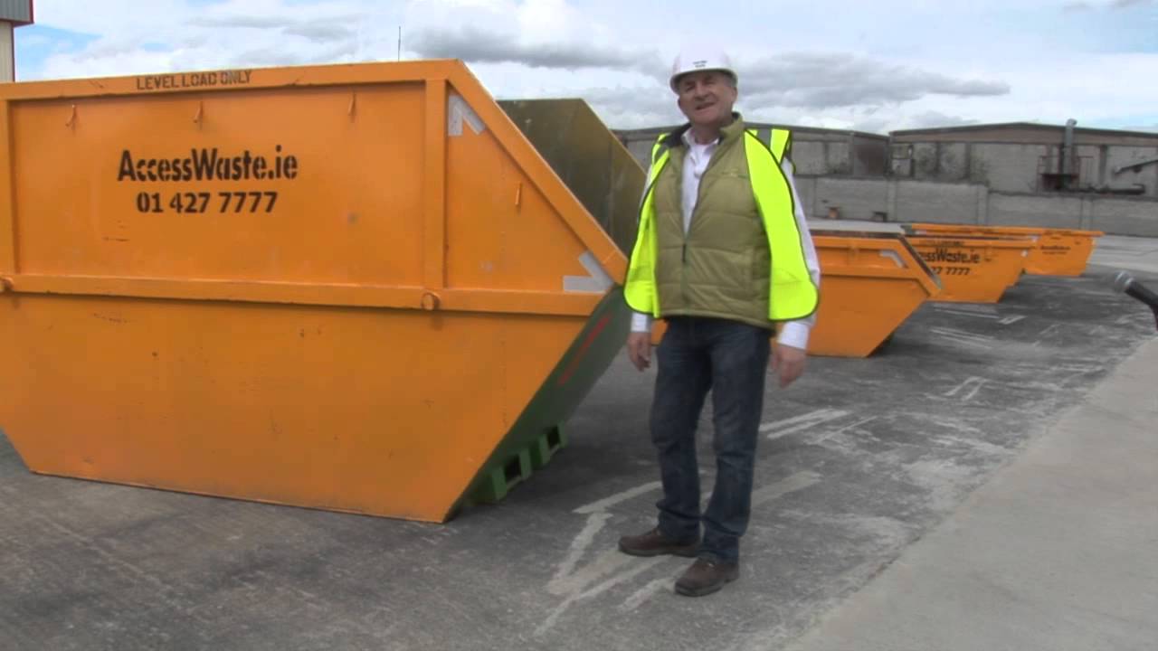Access Waste : Hiring a Skip - YouTube