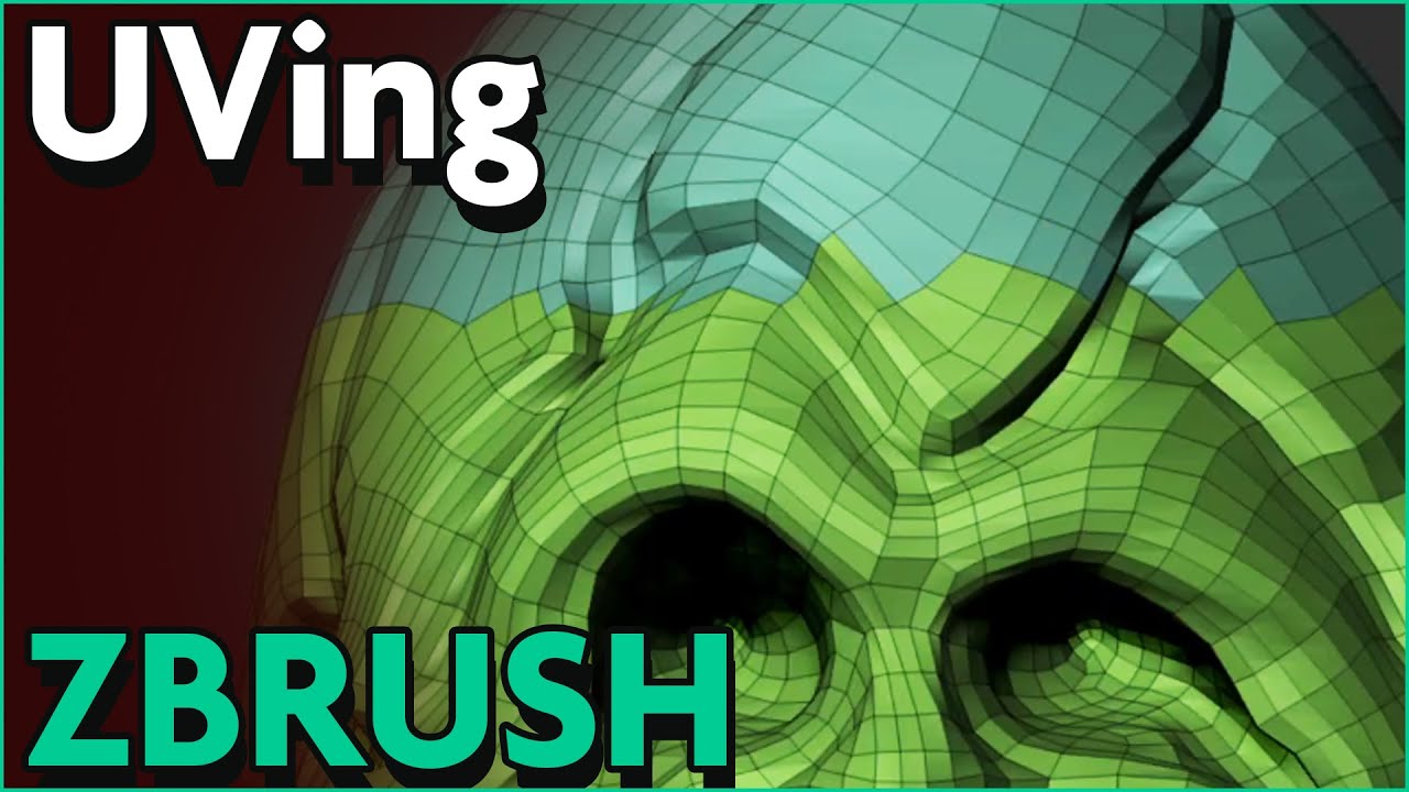 UVing in Zbrush! - YouTube