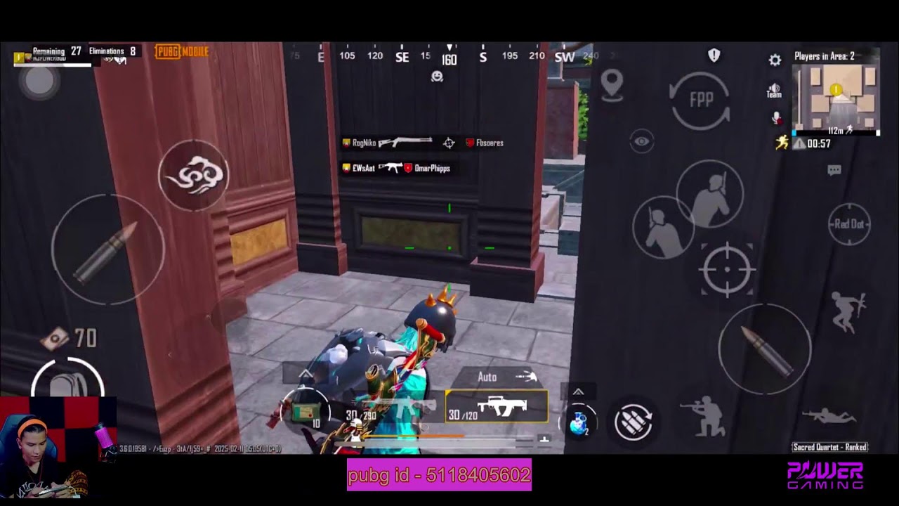 POWER GAMING PUBG STREAMING - YouTube