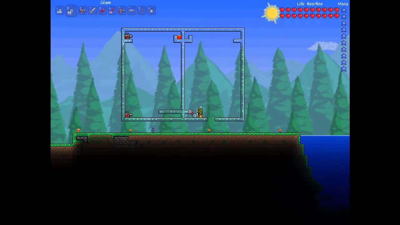 Terraria Obsidian Generator Myth (w- Pumps) - YouTube