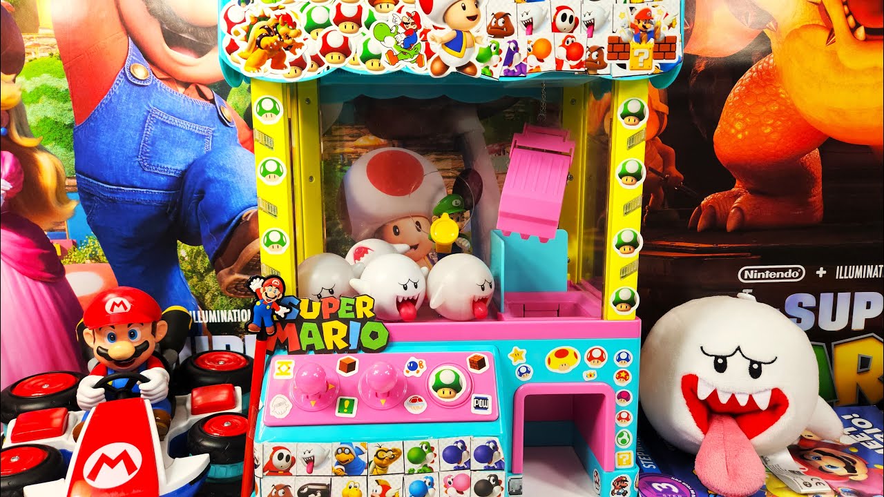 Super Mario Claw Machine | Save Luigi - YouTube