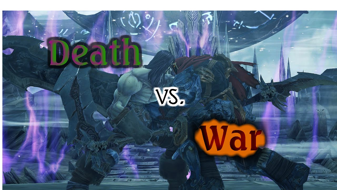 Darksiders 2 - Death vs. War (Crowfather) - YouTube