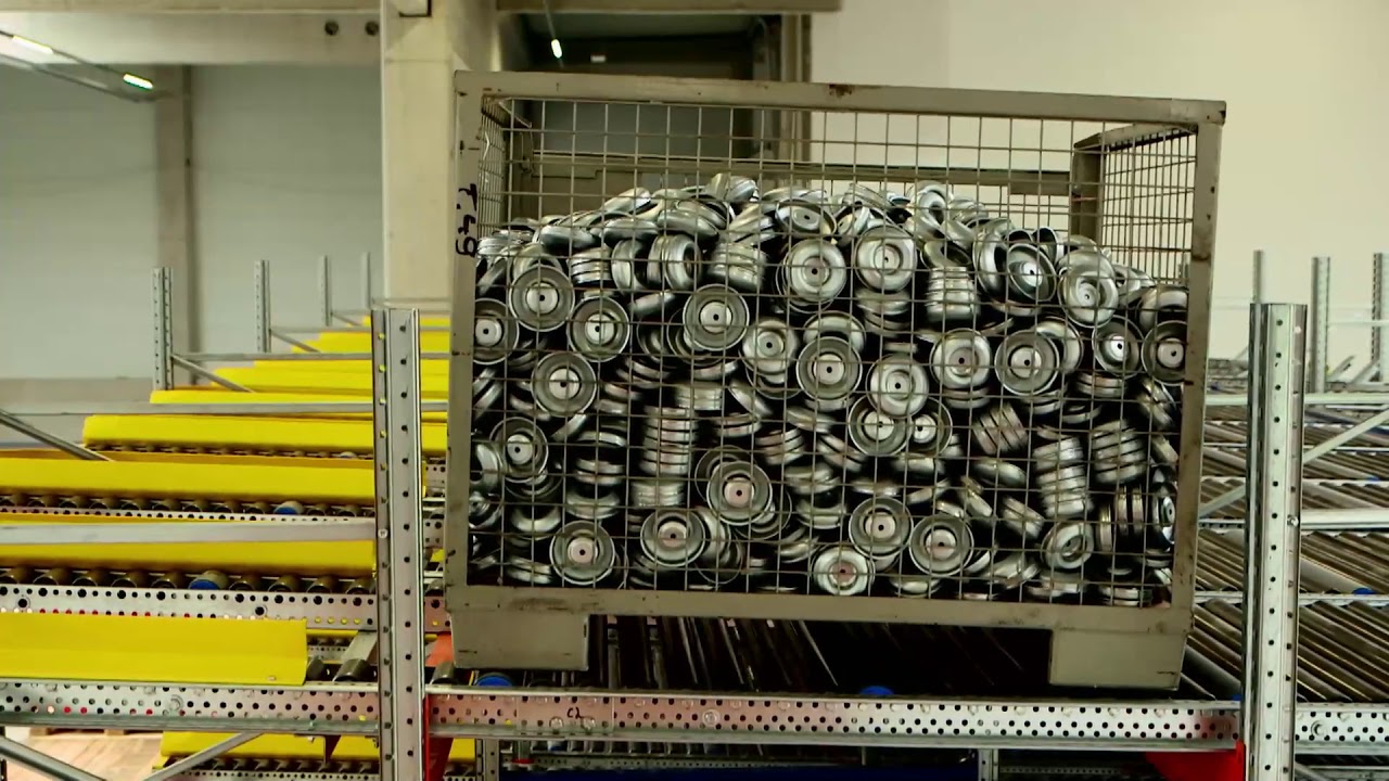 Lean Manufacturing - 4Lean - Pallet Flow - YouTube