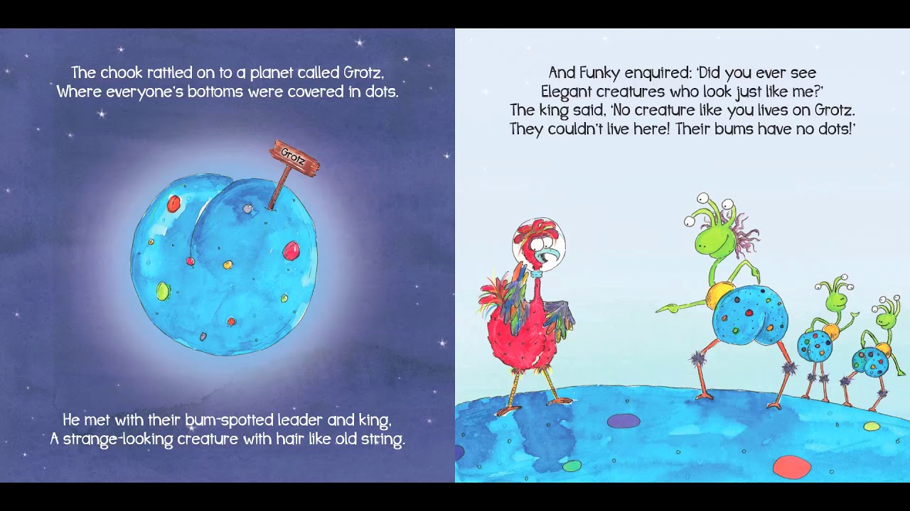 Chooks in Space Book Video Slideshow - YouTube