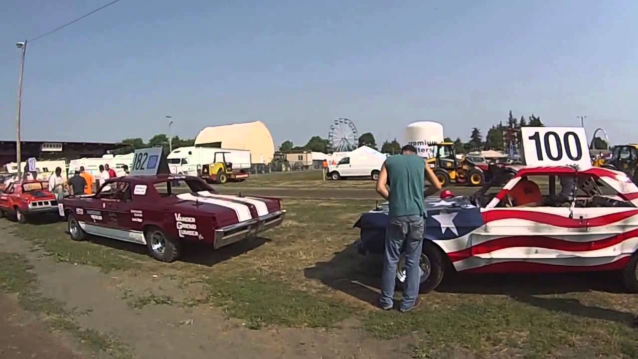 2014 Lynden Demo Derby cars - YouTube